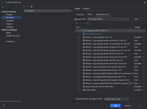 java jar hellofx jar is running on windows perfectly but not running