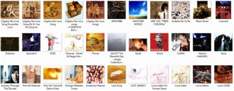 Multi Gackt Complete Discography 1999 2012 Akiba