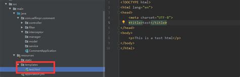 解决springboot不能直接访问templates下的静态资源 springboot templates读取不到 csdn博客