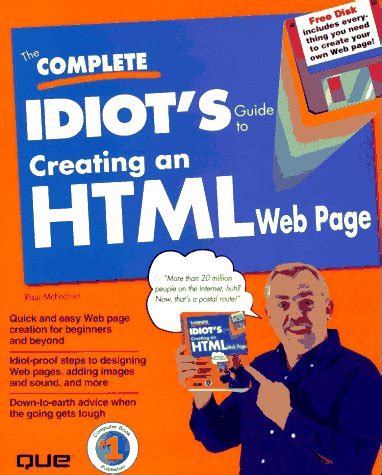 The Complete Idiot S Guide To Creating An Html Web Page Paul McFedries Amazon