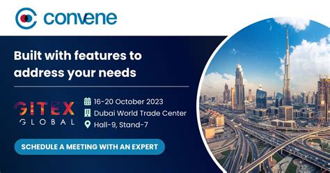 convene on linkedin gitex2023 gitextechnologyweek innovation
