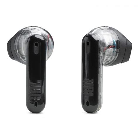 Jbl Tune Flex Ghost Edition Noise Cancelling Earbuds Black Gloss At Av Com