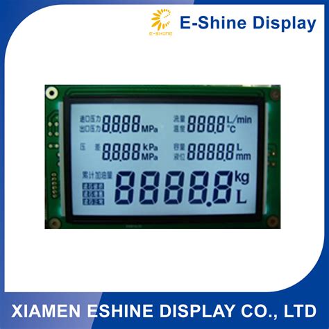 1602 Graphic Character Alphanumeric Numeric LCD Module Custom Transflective LCD Segment Module