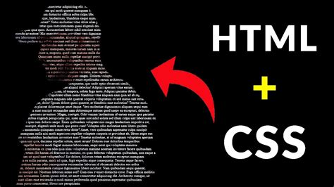 text in image using html css hindi youtube
