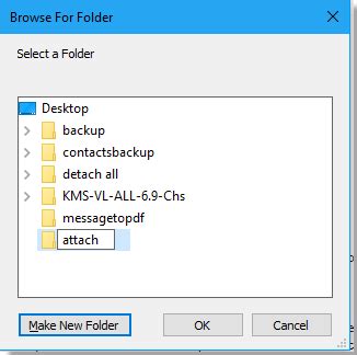 How To Rename And Save Attachments Of The Email In A Folder In Outlook
