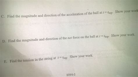 Solved Energy Problem With A Pendulum Chegg