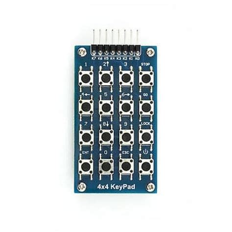 4×4 Matrix 16 Push Button Keypad Keyboard Module Autobotix