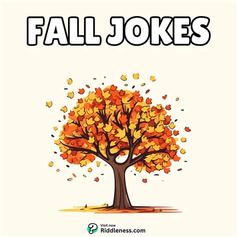 100 Fall Jokes And Puns Laughs For Everyone 🍁😂 Riddleness