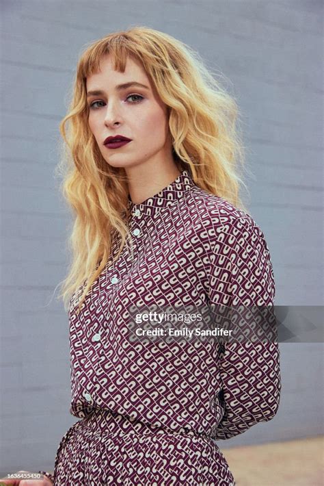 Actress Ashleigh Cummings Poses For A Portrait At Loft 1923 On April