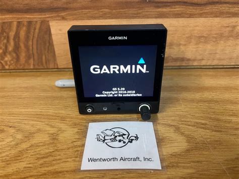 Garmin G 5 Glass Panel Attitude Indicator For Certified Aircraft Wentworth Aircraft