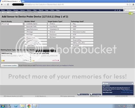 HP Smart Array With HP Events Notification Service And PRTG Network Monitor Microserver N L