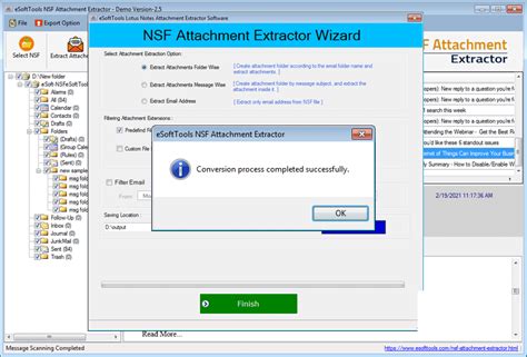 How To Extract Attachments Email Address From NSF Files