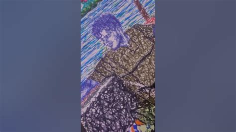 Scribbing Technique On Manilla Youtube