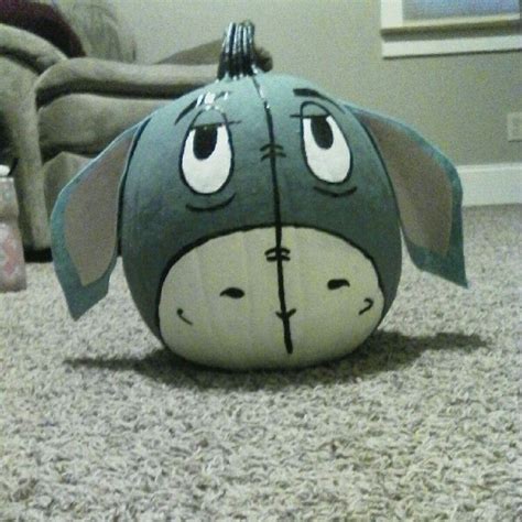 Eeyore Pumpkin Pumpkin Halloween Decorations Disney Pumpkin Disney