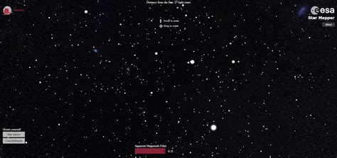 Star Mapper A Visualisation Based On Data From The European Space