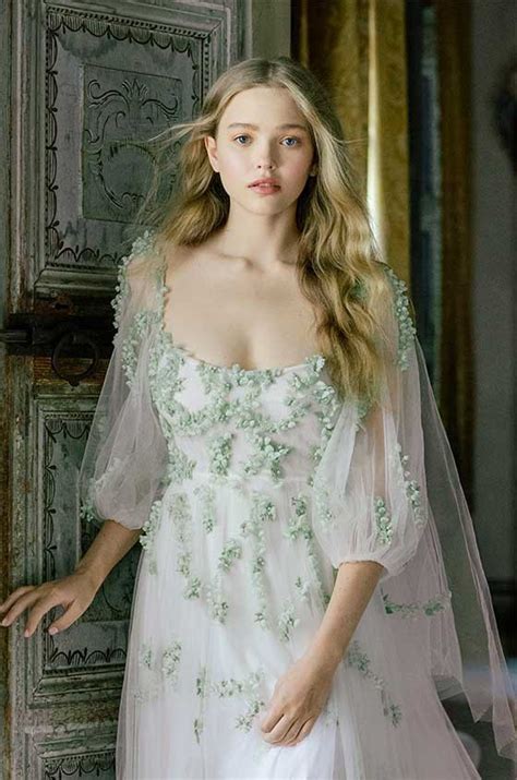 Monique Lhuillier Spring 2022 Collection Wildflower Preloved Wedding