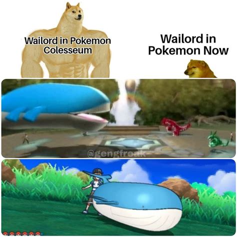 Wailord Size Comparison Trainer