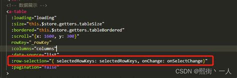 Antdev框架 A Table实现单选a Table 单选 Csdn博客