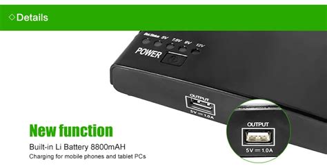 12v Dc Output Mini Ups With 100 240v Ac Input Voltage Range Buy Mini Ups 12v Dc Output Ups