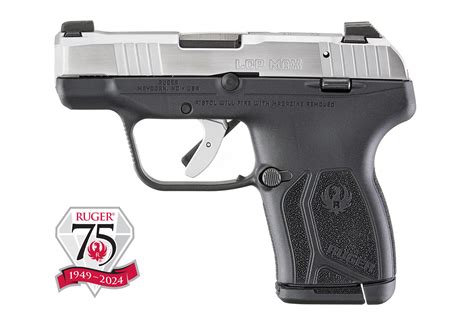 Ruger Lcp Max 75th Anniversary 380 Upc 736676137756 Semi Auto Pistols