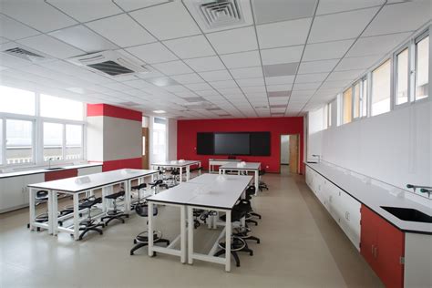 All In One School Chemistry Laboratory Multifunctional Classroom Design