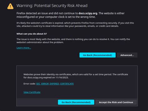 Expired On 11162023 · Issue 81 · Scipy