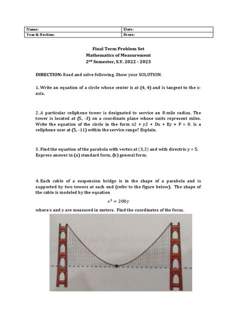 problem set pdf