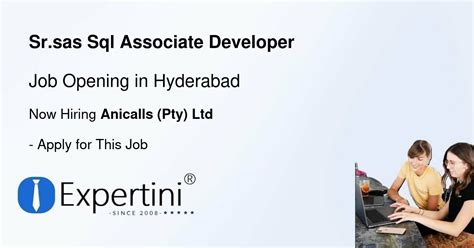 Urgent Srsas Sql Associate Developer Job Opportunity In Hyderabad India Now Hiring Anicalls