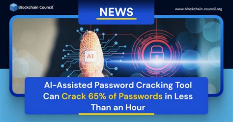 Ai Assisted Password Cracking Tool Can Crack 65 Of Passwords In Less Than An Hour Blockchain