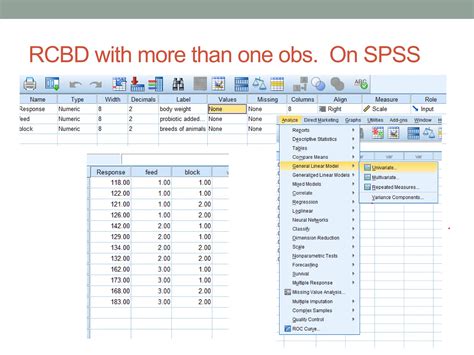 Random Complete Block Design Stats Presentation Pptx