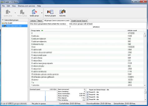 Grabit Setup Usenetserver