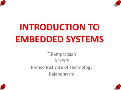 2 Block Diagram And Components Of Embedded System Pptx