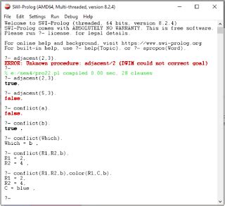 Prolog Code On Conflict Of Map Coloring Programmingraja