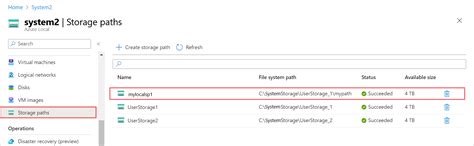 Create Storage Path For Azure Local Virtual Machines Images Azure