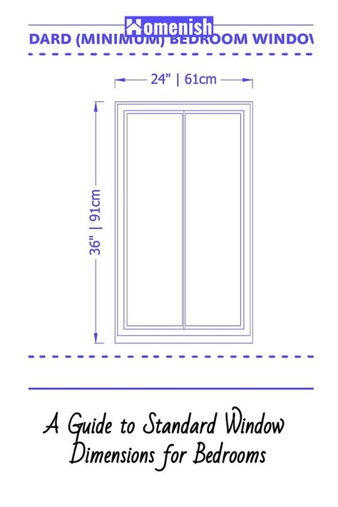 A Guide To Standard Window Dimensions For Bedrooms Window Sizes Bedroom Windows Windows