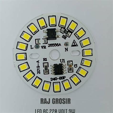 Jual Led Ac 220 Volt 9 Watt Shopee Indonesia