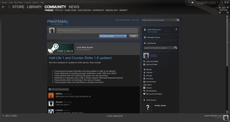 Steam For Linux 1 0 0 22 Review Softpedia