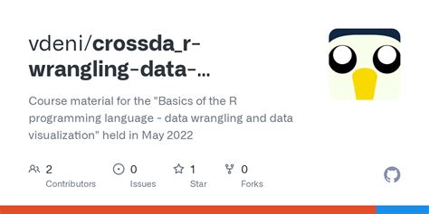 Github Vdenicrossdar Wrangling Data Visualization Course Material