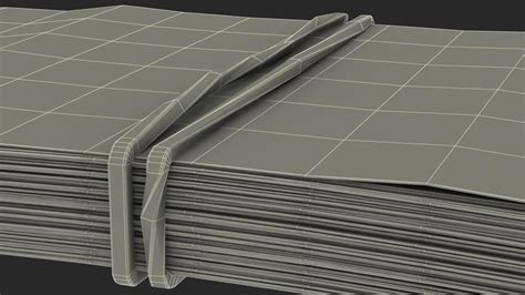 Stack Of Korea Republic Won Krw 10000 Banknotes 3d 3d Molier