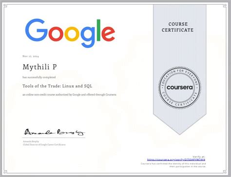 Mythili P On Linkedin Linux Sql Cybersecurity Learningjourney