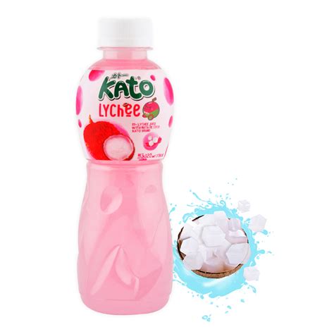 Kato Fruit Juice With Nata De Coco Lychee Ylf