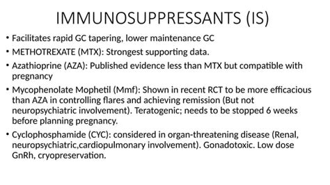 Summary Of Eular 2019 Guidelines Sle Mx Pptx