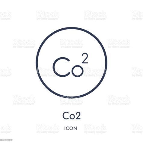 지도 및 플래그 개요 컬렉션에서 선형 Co2 아이콘 얇은 라인 Co2 아이콘 흰색 배경에 고립입니다 Co2 트 렌 디 일러스트레이션 0명에 대한 스톡 벡터 아트 및 기타