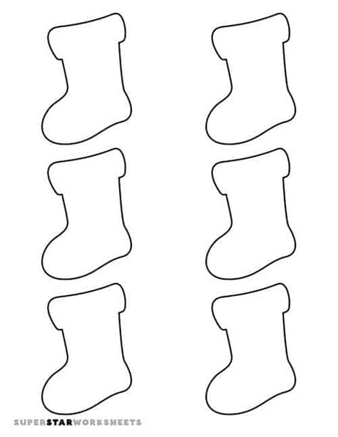 Christmas Stocking Template Printables