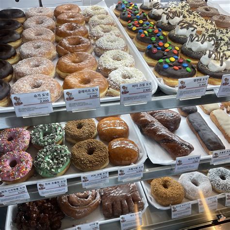 제주 랜디스 도넛 종류 애월카페 추천