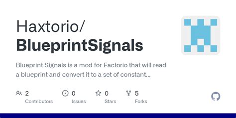 Github Haxtorioblueprintsignals Blueprint Signals Is A Mod For