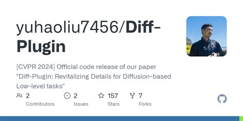 Github Yuhaoliu7456diff Plugin Cvpr 2024 Official Code Release Of Our Paper Diff Plugin