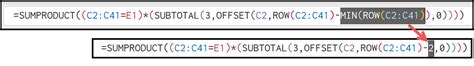 subtotal with if conditional subtotal excel champs