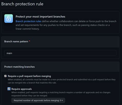 github action workflow protected branch update failed