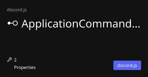 applicationcommandsubgroupdata discord js 14 16 2 discord js